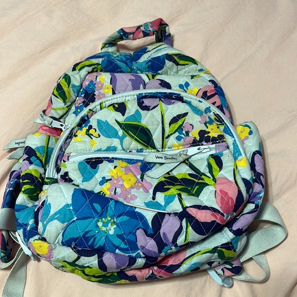 Vera Bradley | Bags | Vera Bradley Small Compact Backpack In Marian ...